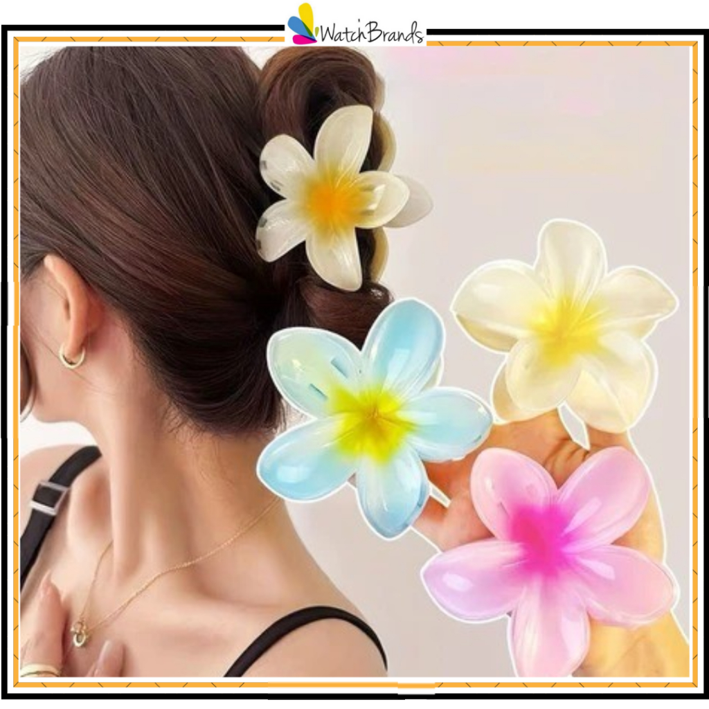Jual WBS Jepit Rambut Jedai Bunga Kamboja Bali Frangipani Hair Clip ...