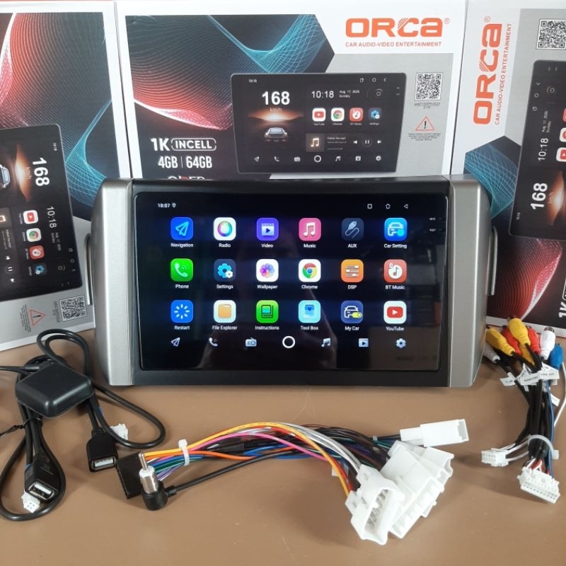 Jual HEAD UNIT ANDROID INNOVA REBORN ANDROID ORCA 9 INCH RAM 4/64 GB ...
