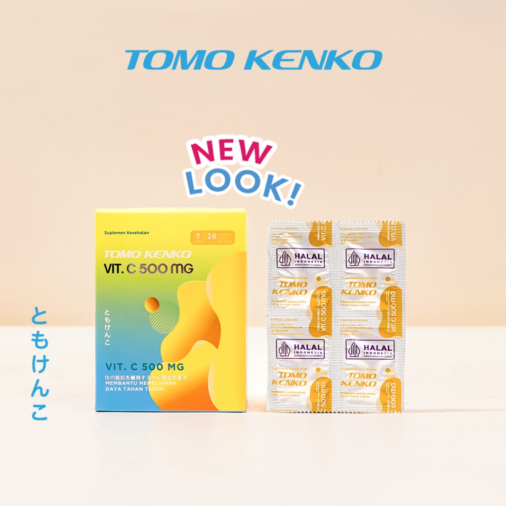 Jual Tomo Kenko Vitamin C 500 mg | Shopee Indonesia