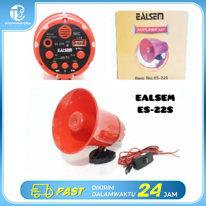 Jual Megaphone Speaker corong Sirine Bisa rekam Suara merk EALSEM ES ...