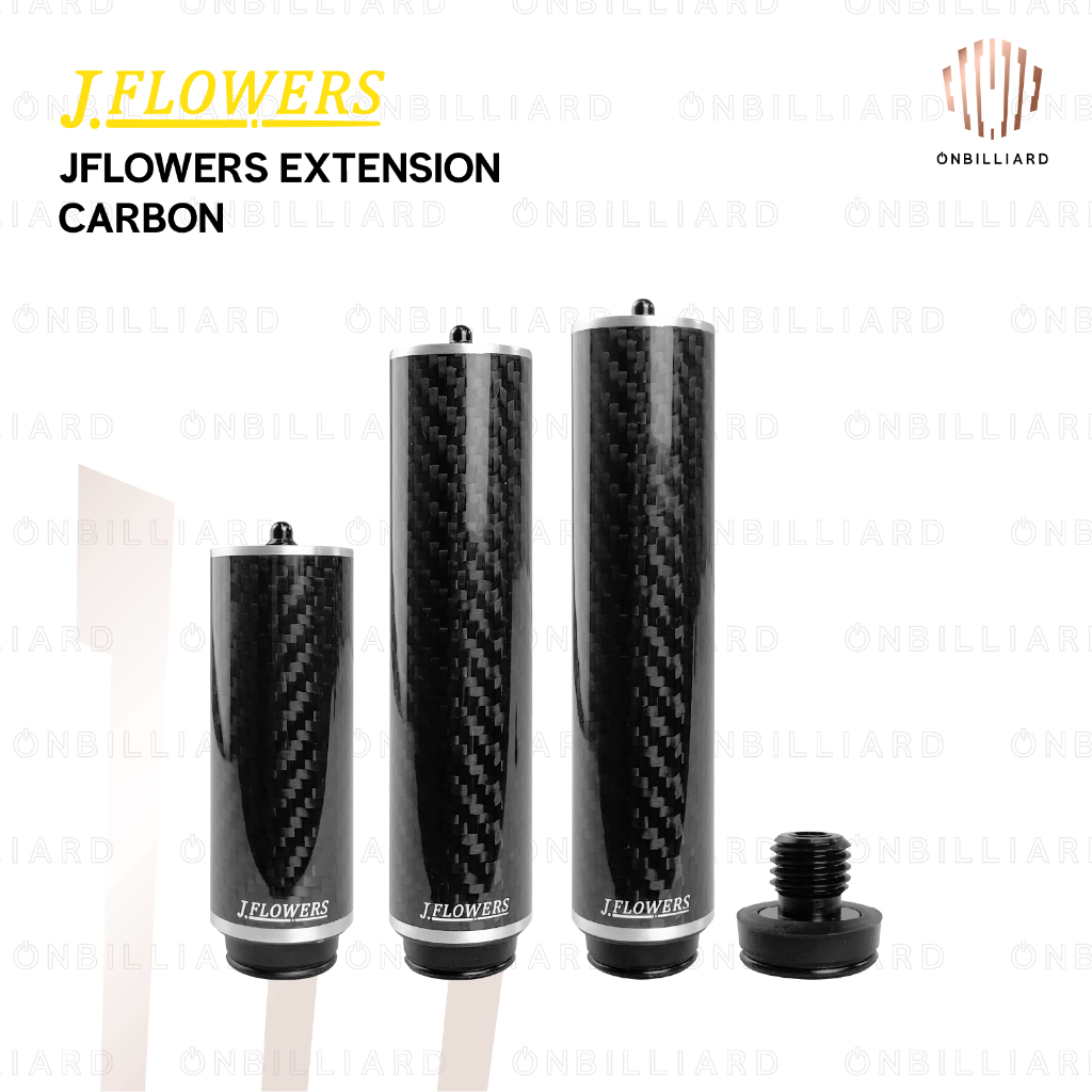 Jual JFLOWERS Extension Carbon Billiard Extender 2 Inch 3 Inch 4 Inch 5 ...