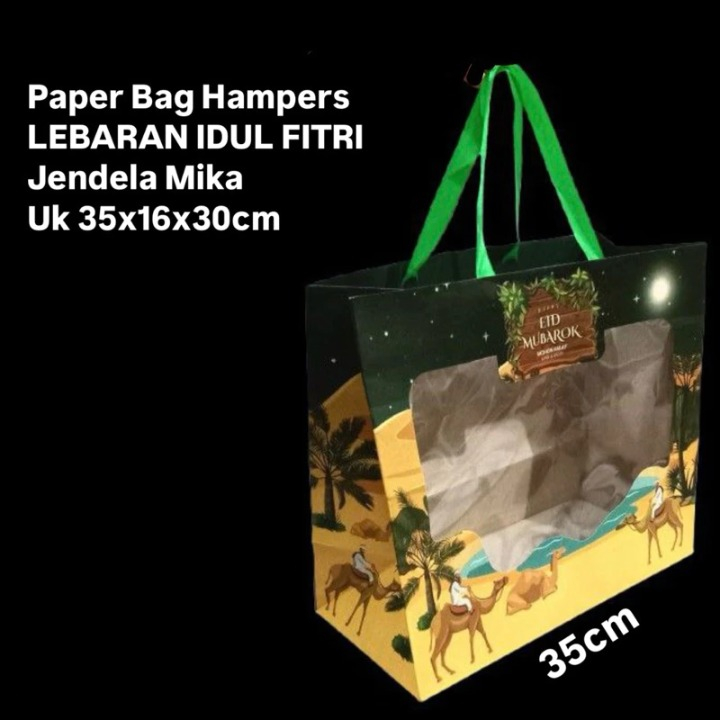 Jual Paperbag Motif Kuning Unta Edisi Lebaran idul Fitri Tas Parcel ...