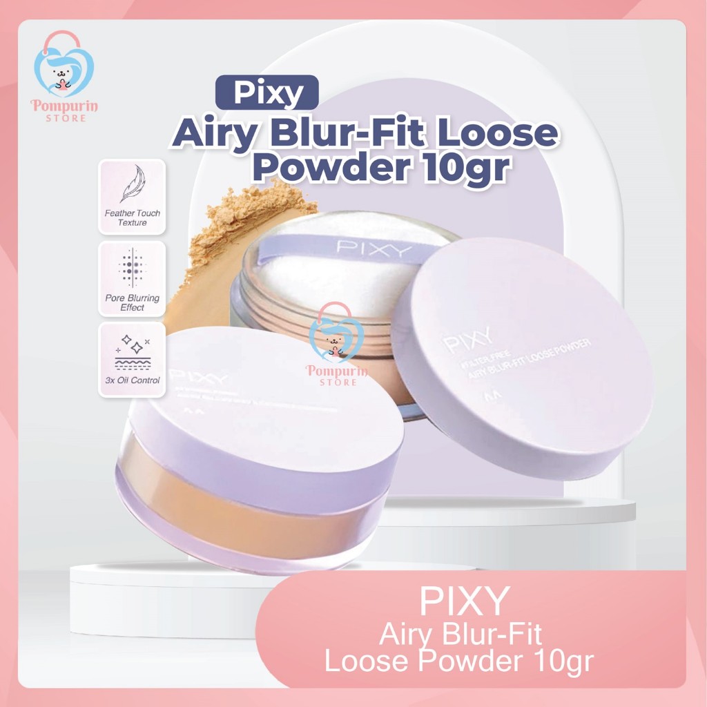Jual PIXY Airy Blur-Fit Loose Powder 10gr - Bedak Tabur Loose Powder ...