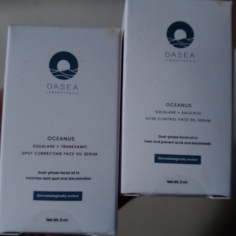Jual EXP 2025 - OASEA OCEANUS SQUALANE 5 ML / SERUM OASEA | Shopee ...