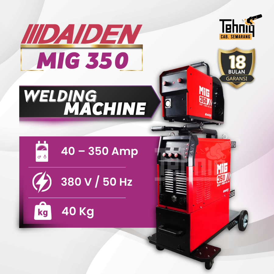 Jual Mesin Las / Trafo Las Listrik MIG DAIDEN 350 NEW Trafo Las With ...