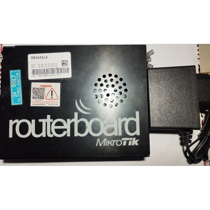 Jual MIKROTIK RB450Gx4 BEKAS NORMAL JOSS | Shopee Indonesia