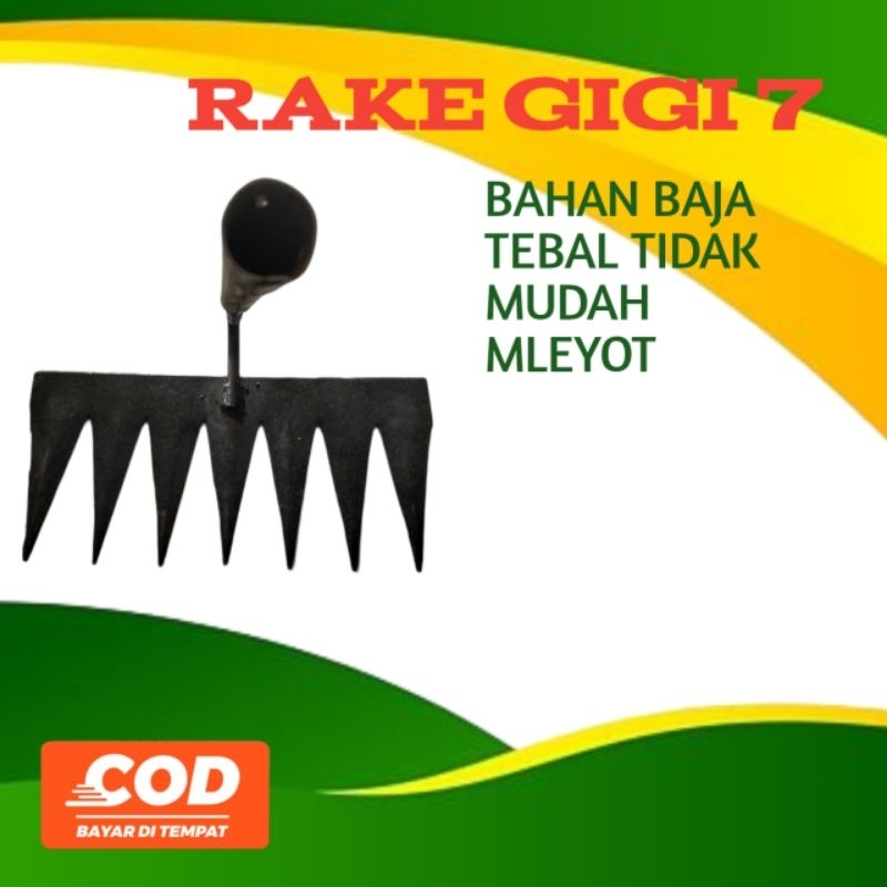 Jual RAKE BESI GARUK GARU PENGGEMBUR TANAH PERTANIAN/ALAT PERTANIAN ...