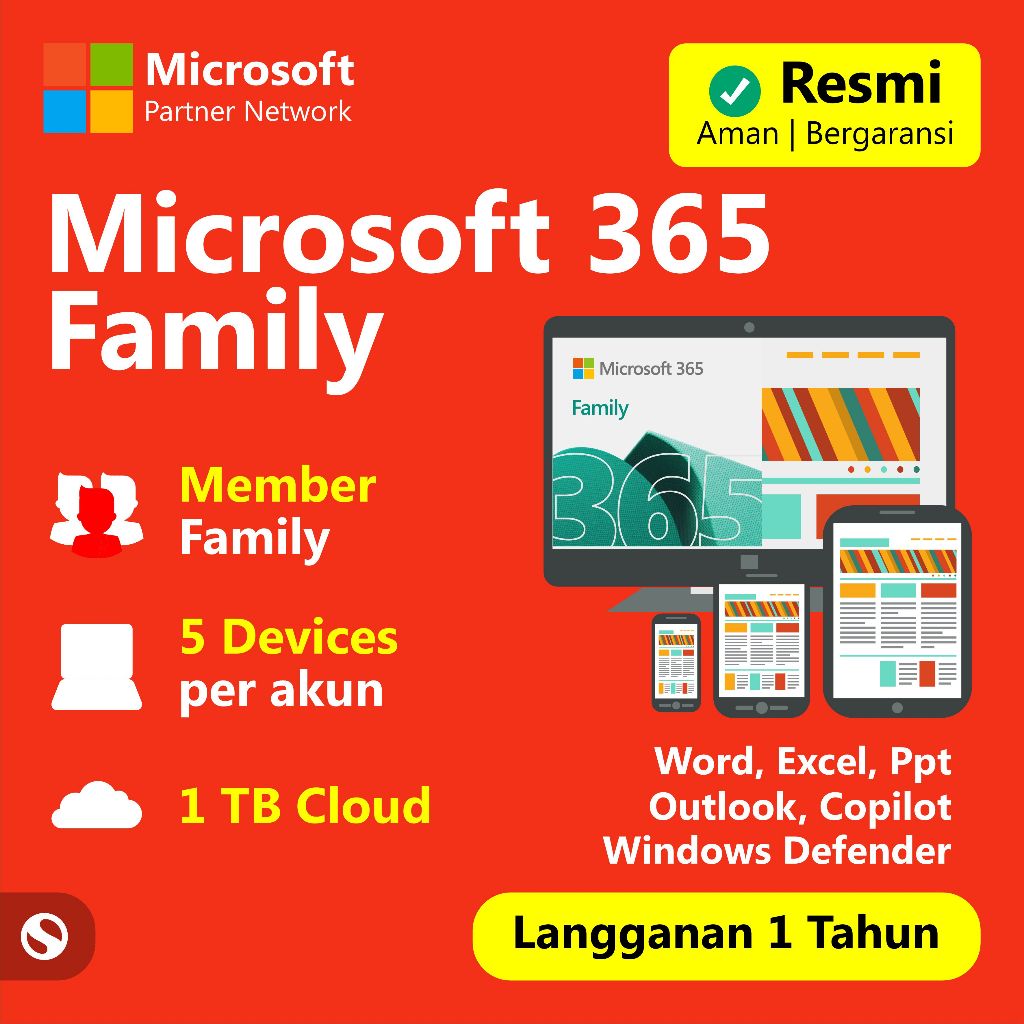 Jual Microsoft Office 365 - 5 Devices - 1 Year | Shopee Indonesia