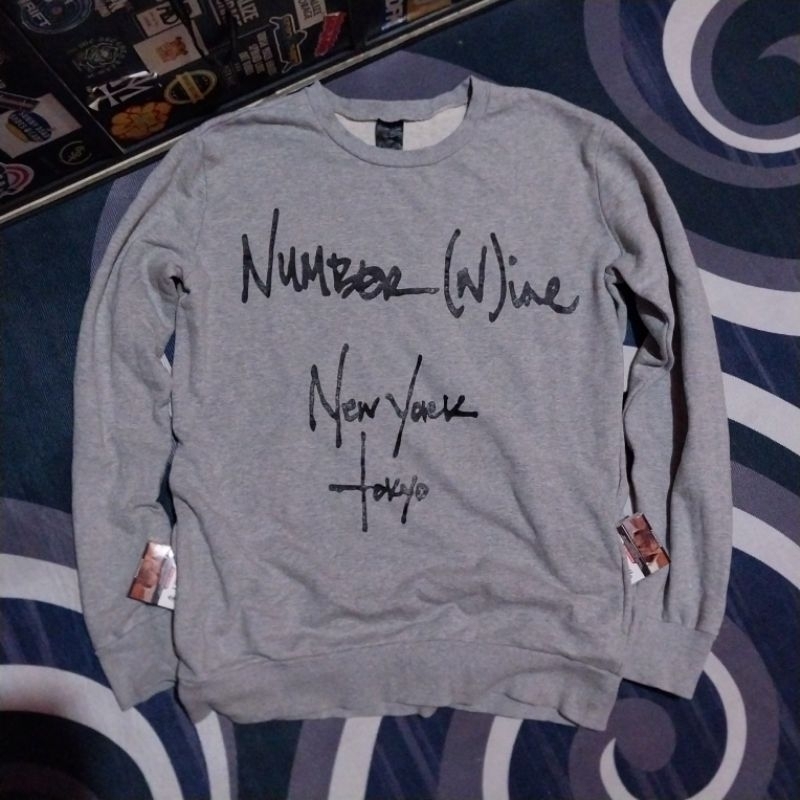 Jual number nine japan crewneck second bekas | Shopee Indonesia
