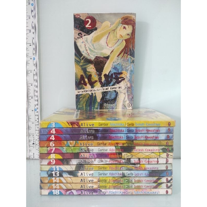 Jual KOMIK ALIVE TADASHI KAWASHIMA CABUTAN | Shopee Indonesia