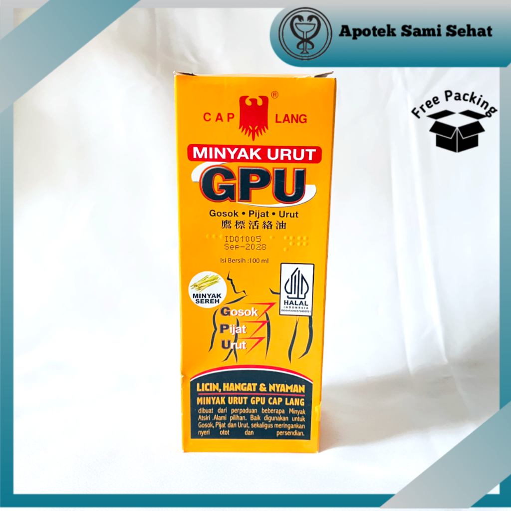 Jual 1 Botol Cap Lang Minyak Urut Gpu Sereh 100 ml | Shopee Indonesia