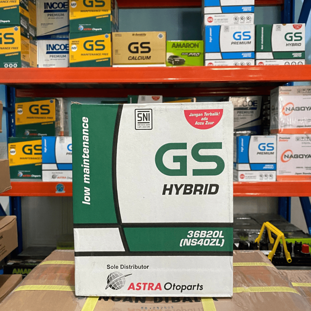 Jual GS HYBRID NS40ZL 36B20L UNTUK MOBIL TRAVERA VISTO PICANTO GRAND LIVINA XPANDER IGNIS ...