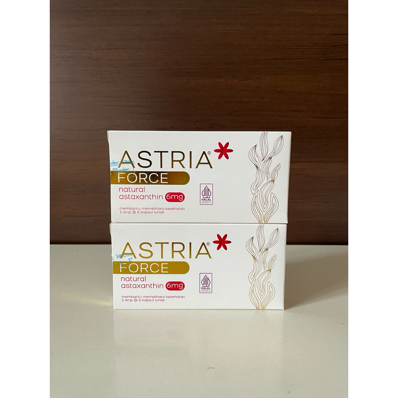 Jual ASTAXANTHIN ASTRIA FORCE 6MG BOX 12 KAPSUL | Shopee Indonesia