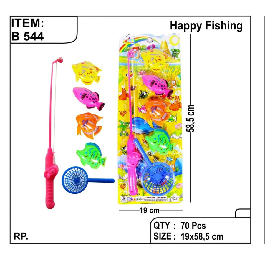 Jual Mainan Fishing Game Anak Pancing Ikan Kail set B544 | Shopee Indonesia