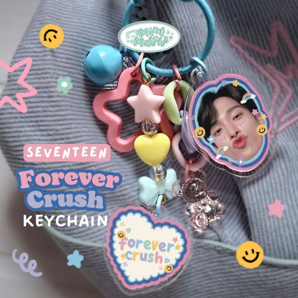 Jual [mintmatchs] SEVENTEEN SVT Forever Crush Keychain 17 | Shopee ...