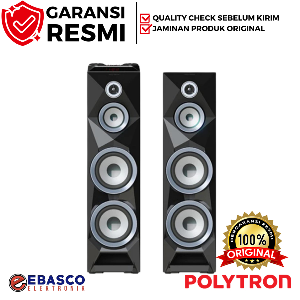 Jual POLYTRON Speaker Aktif PAS 8BF22 - Remote Control Super Bass ...