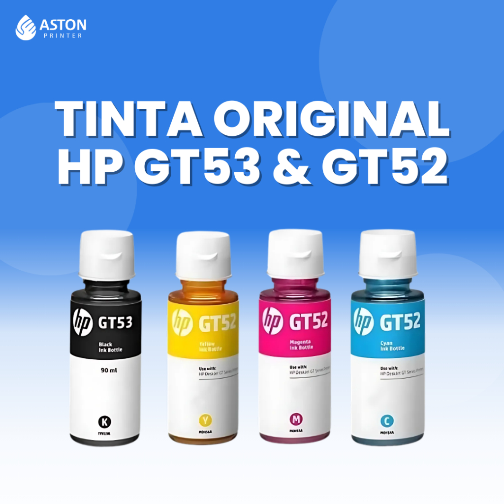 Jual Tinta Printer HP GT52 & GT53 - Untuk HP Series | Shopee Indonesia