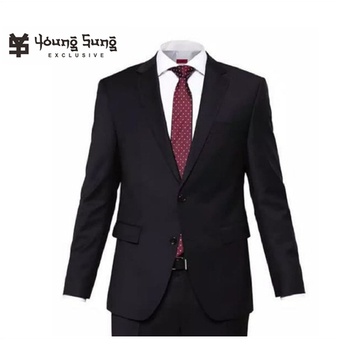 Jual Youngsung Exclusive - Jas Blazer Pria Hitam Slimfit Kancing 2 Formal Wisuda Akad Nikah ...