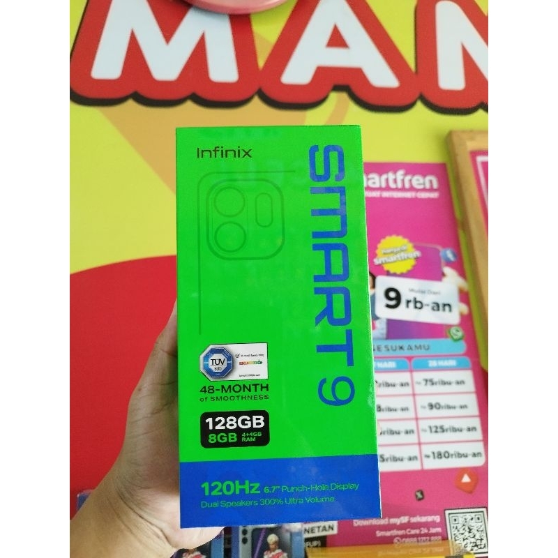 Jual infinix Smart 9 ram 4/128 original garansi resmi | Shopee Indonesia