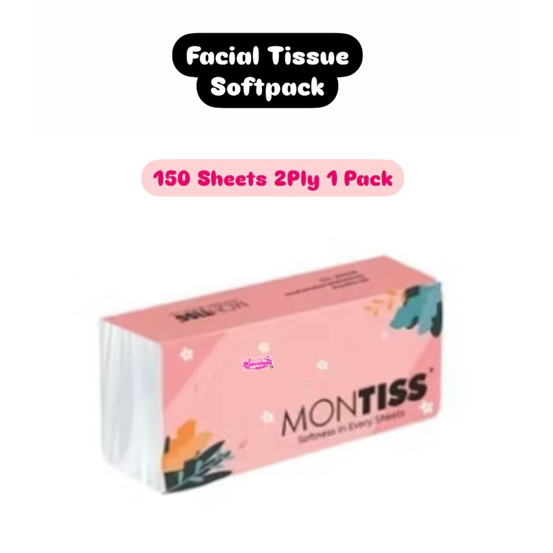 Jual Montiss Facial Tissue 150 Sheets lembut 2 Ply | Shopee Indonesia