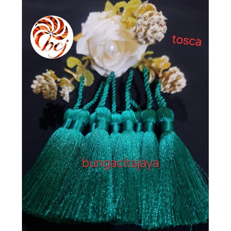Jual akseoris tasel hijab,rumbai hijab,jambul hijab kerudung,bahan ...
