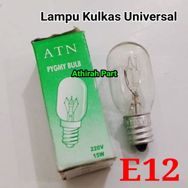 Jual Bohlam Lampu Kulkas Universal Fitting E12 | Shopee Indonesia