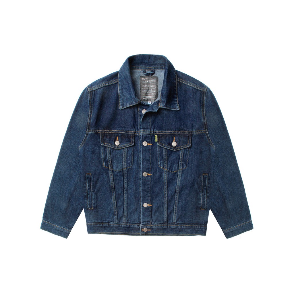 Jual Vearst Jacket Trucker Dereck Medium Blue | Shopee Indonesia