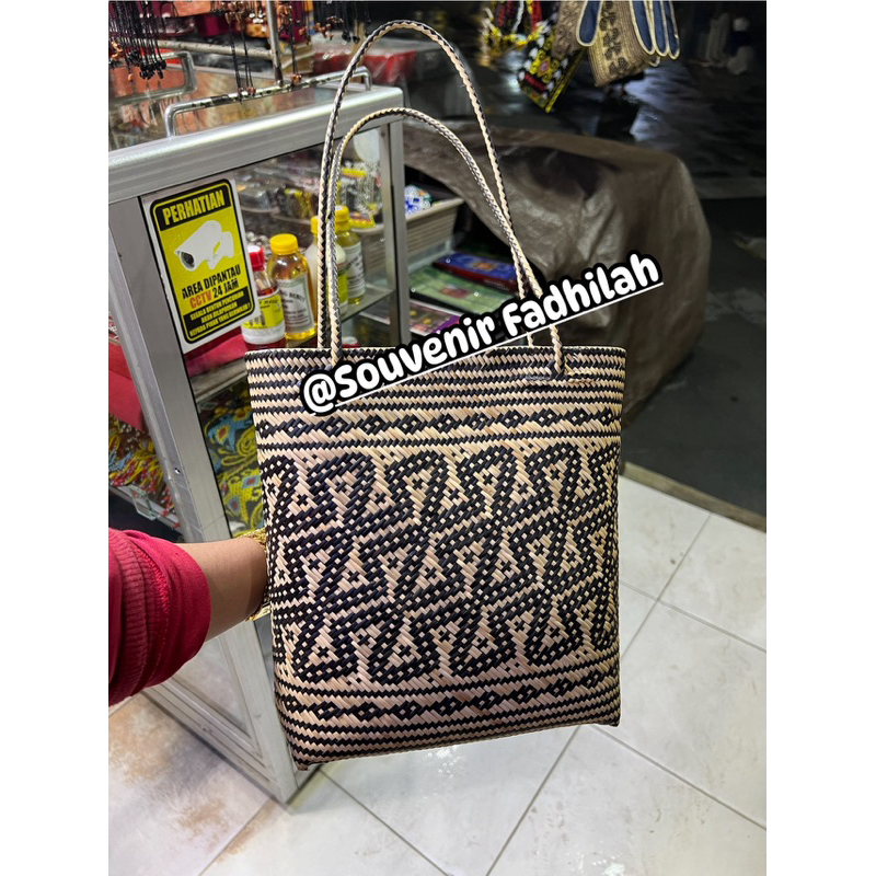 Jual Tas Tinting Rotan Kecil + Lapisan Puring | Shopee Indonesia