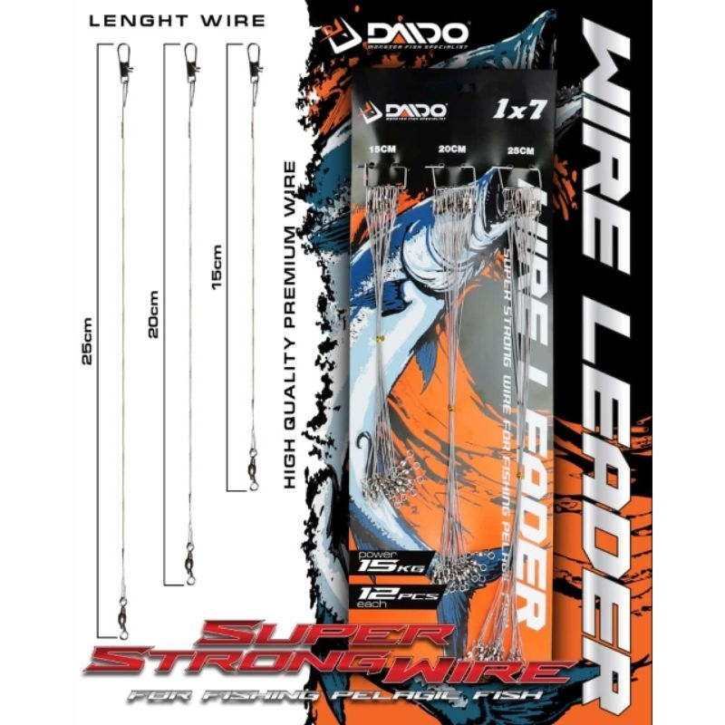 Jual Seling Wire Leader Super Strong by Daido | Shopee Indonesia
