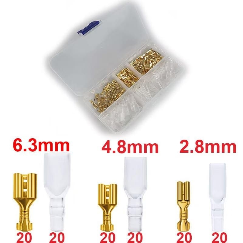 Jual Skun Flat Tanpa Pengait Set Wire Crimper Set Soket Skun Terminal ...