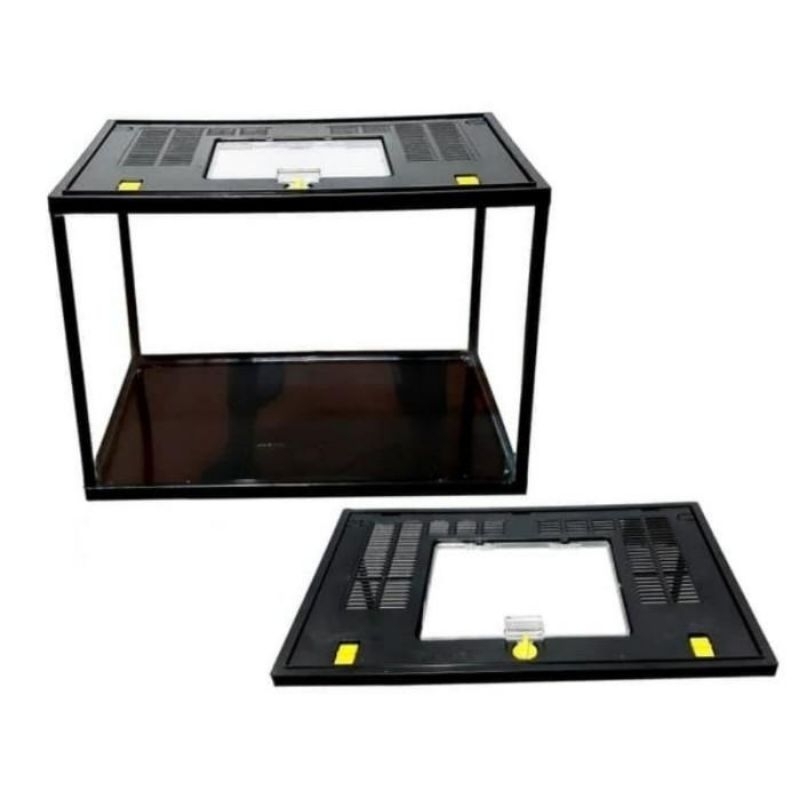 Jual Aquarium Terrarium Khansa Tinggi Akuarium Kaca Akrilik Size S, M, L Aquarium Reptile Ikan ...