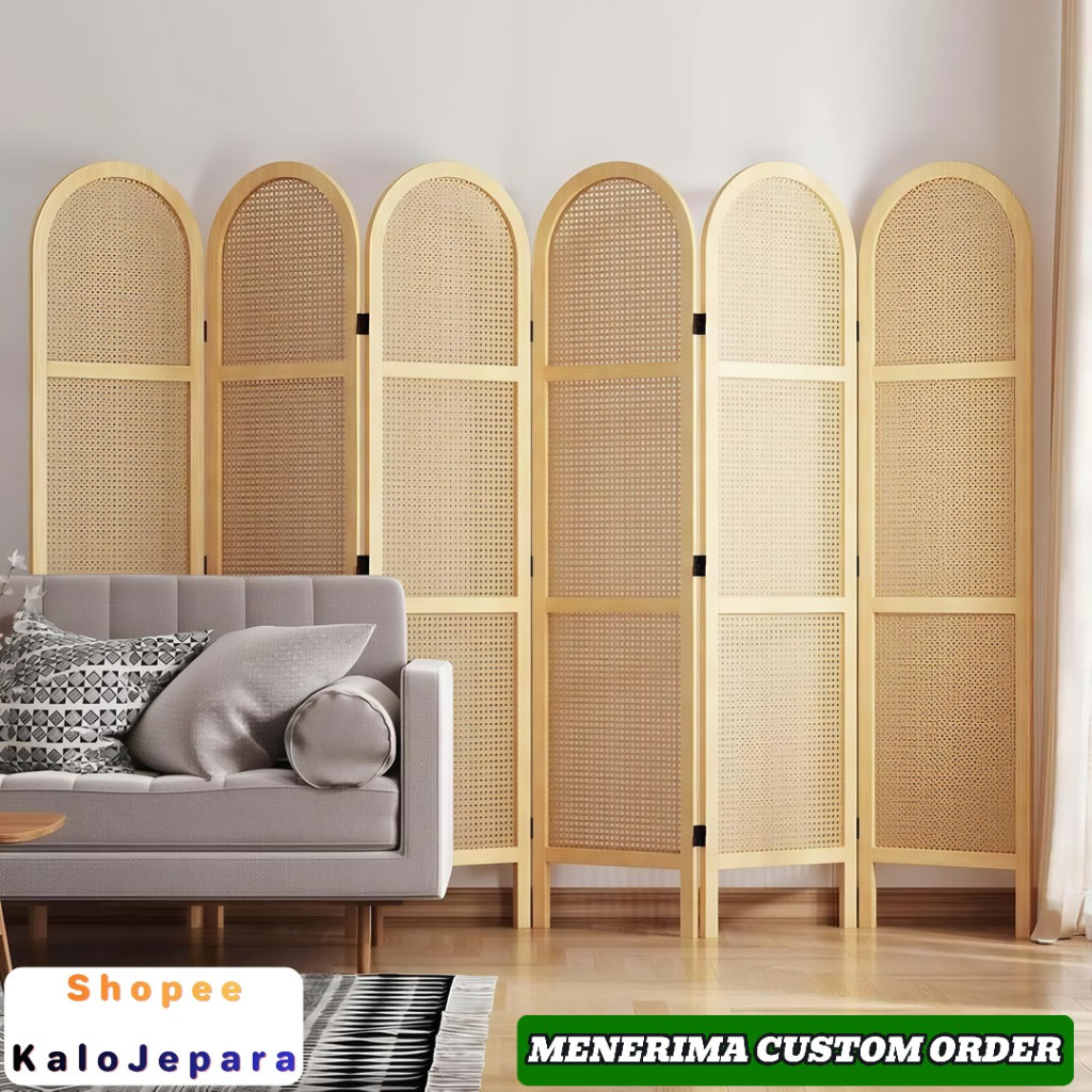 Jual Sekat Ruang Bisa Dikirim Ke [ Yalimo ] | Partisi Rotan | Jati ...