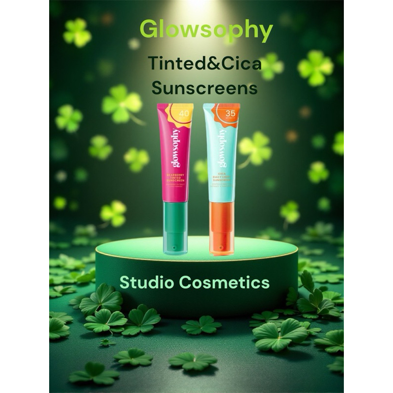 Jual Glowsophy Tinted Sunscreen SPF 40/ Cica Sunscreen SPF 35 | Shopee ...