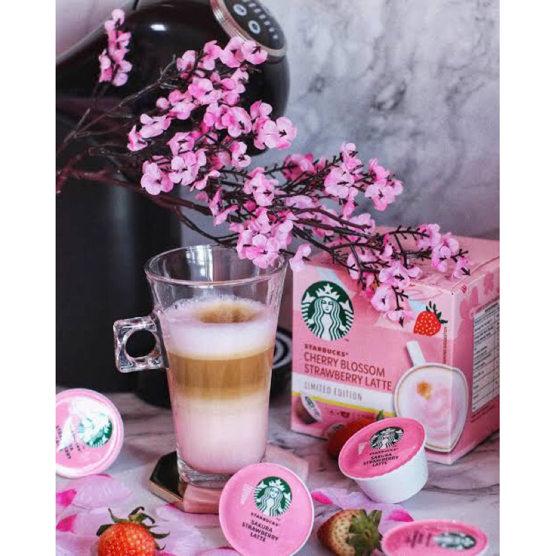 Jual Starbucks Cherry Blossom Strawberry Latte | Shopee Indonesia