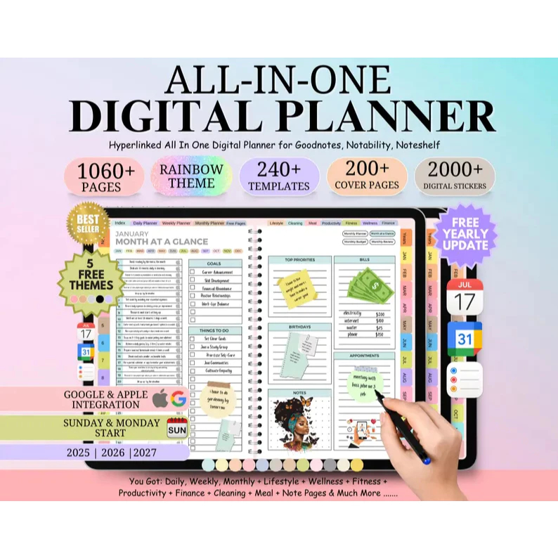 Jual Ultimate Digital Planner tahun 2025 2026 2027 | Shopee Indonesia