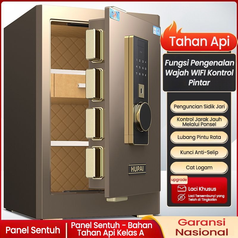 Jual Digital Brankas Besar Password Safe Deposit Box Anti Api Dan Air ...