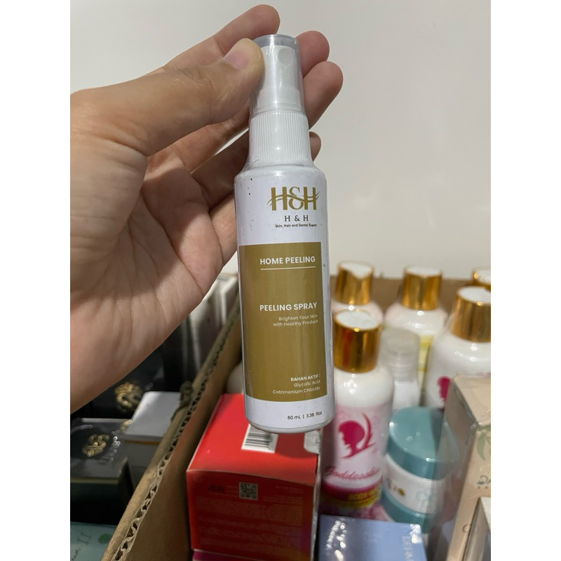 Jual [New] HnH H&H Home Peeling Spray | Harlette Indonesia Waterose Face Mist 60ml | Garnier Men ...