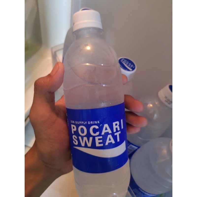 Jual 1 Botol Kemasan Minuman Isotoniq Pocari Sweat Uk 500ml Dingin