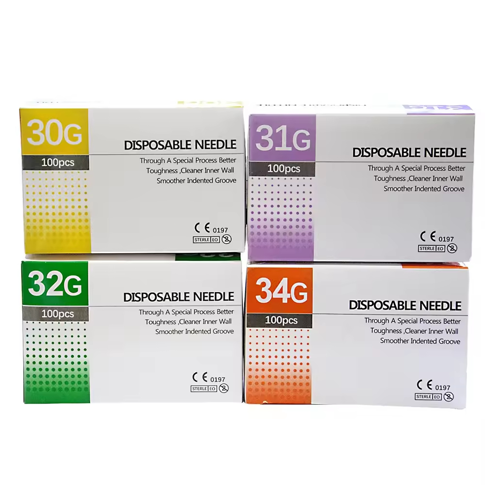 Jual [A box 100pcs] Sungshim meso needle 30g/32g/34g jarum skin booster ultra thin nano mesolipo ...