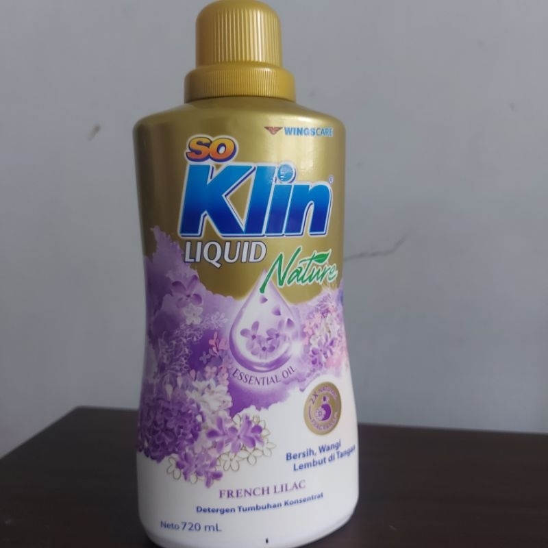Jual SoKlin So Klin Liquid Nature French Lilac Detergen Cair Tumbuhan ...