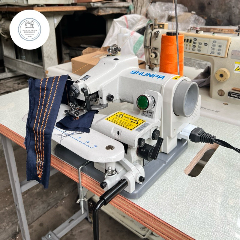 Jual MESIN JAHIT BLINDSTITCH SOOM/SUM/SOM LIPAT CELANA SHUNFA SF500 NEW ...