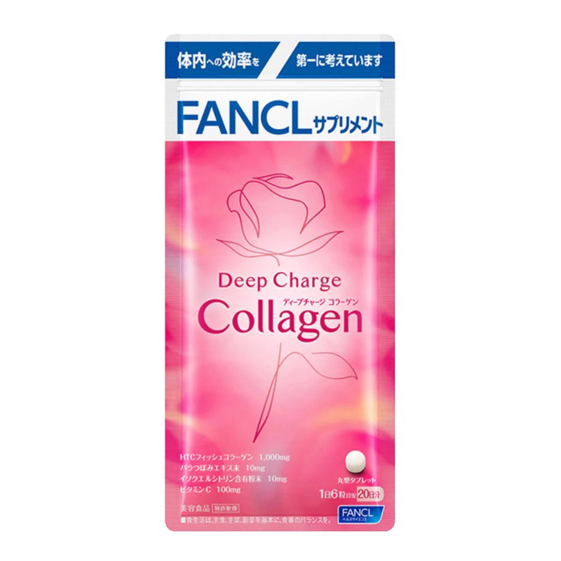 Jual FANCL Deep Charge Collagen N 20 Days 120 Tablets | Shopee Indonesia