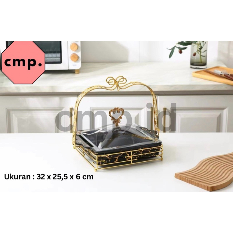 Jual CMP Tempat Kue Cantik + Rak Stainless / Tempat Kue Lebaran ...