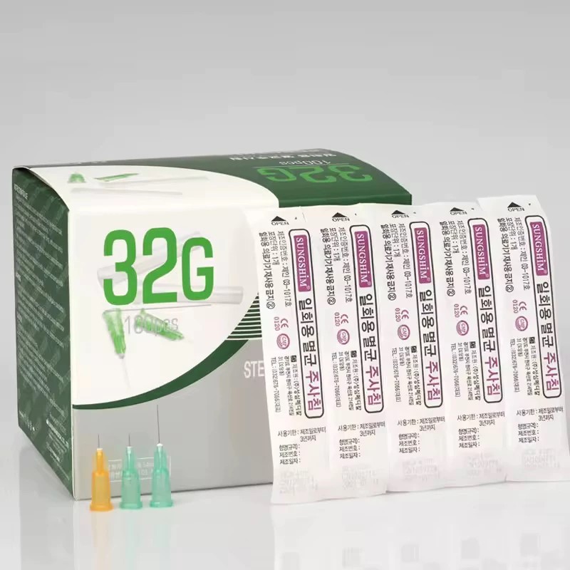 Jual sungshim meso needle 34G 30g x 4mm 32Gx4mm m jarum meso needle skin booster mesogun ez ...