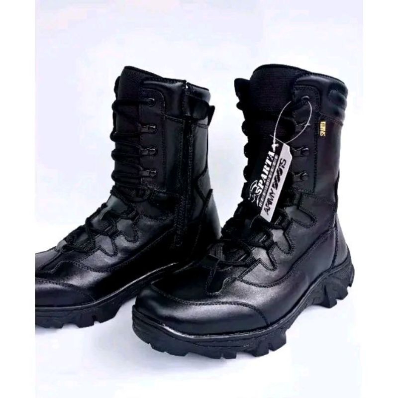Jual SEPATU PDL KULIT TERBARU DELTA DP056 | Shopee Indonesia