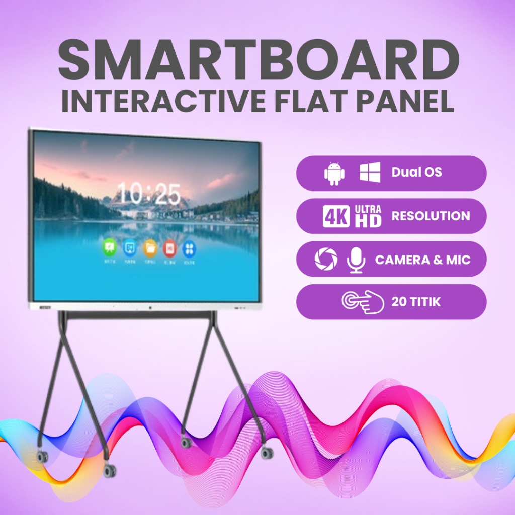 Jual Ichiko SB001 Smartboard Interactive Flat Panel Papan Tulis Digital | Shopee Indonesia