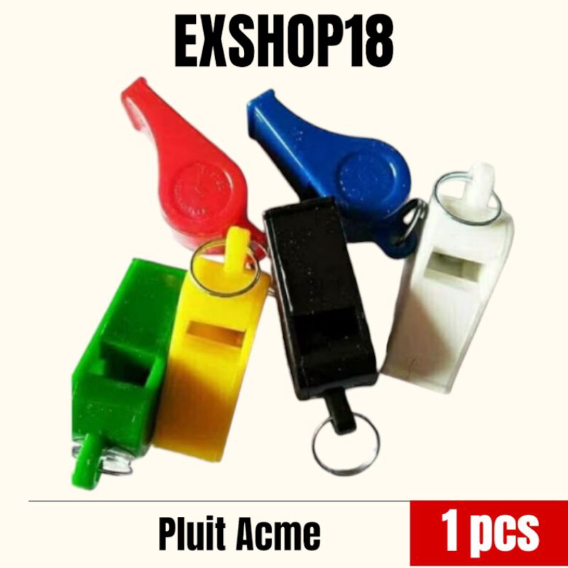 Jual Pluit Acme / Pluit Pramuka Warna Hijau Merah Kuning Hitam Putih ...