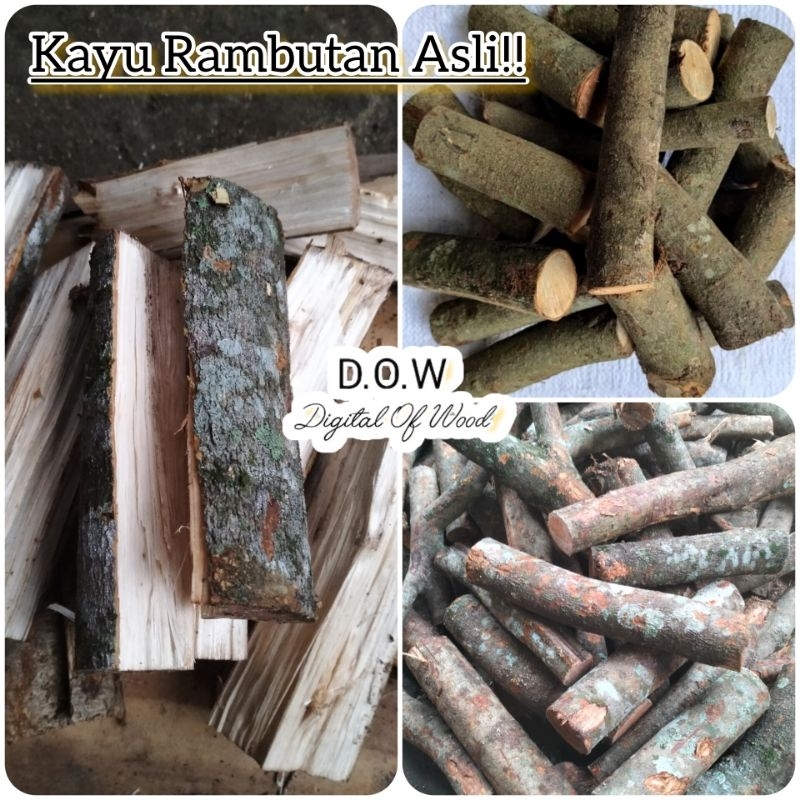 Jual KAYU BAKAR RAMBUTAN UNTUK CAMPING & BBQ | Shopee Indonesia