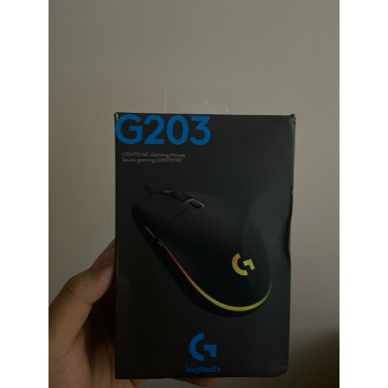 Jual Mouse Gaming Logitech G203 Hitam | Shopee Indonesia