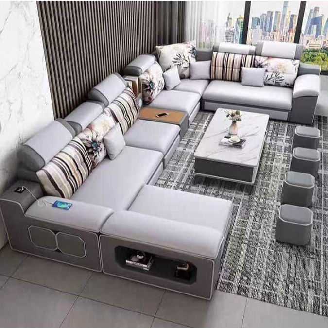 Jual STAR1 FULL SET LETTER U SOFA BUU MODERN PREMIUM GRADE LUXURY ...